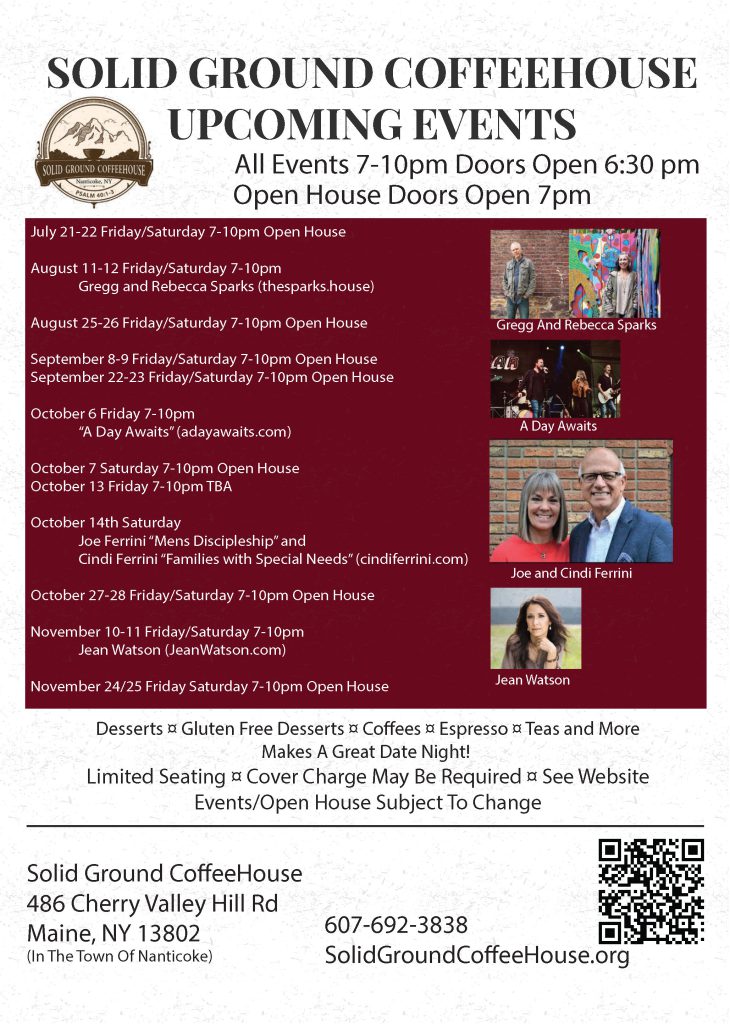 Events – Solid Ground CoffeeHouse